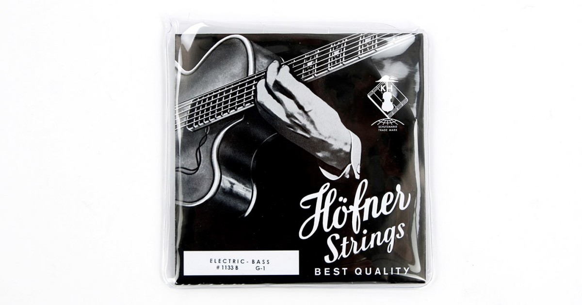 Höfner bassastrengir flatwound , fyrir fiðlubassa 045-095 - Tónastöðin ...