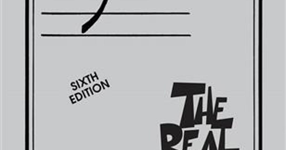 The Real Book - Bass Clef - Sixth Edition - Tónastöðin - Allt fyrir ...