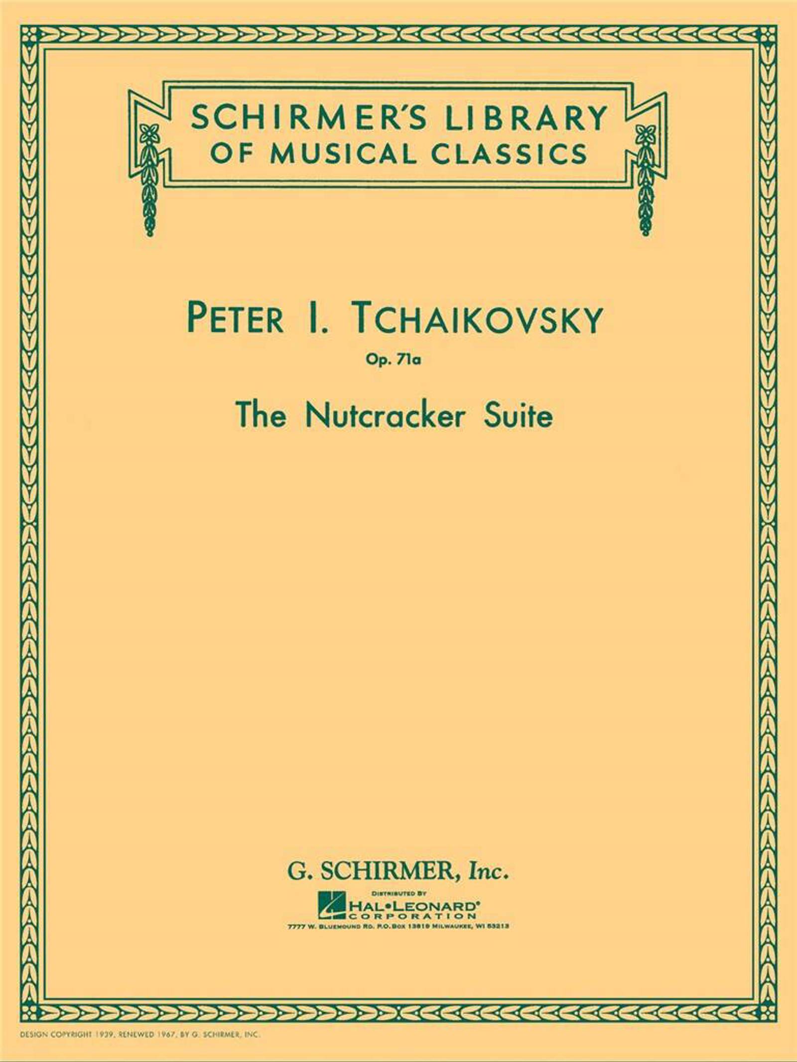 Tchaikovsky: The Nutcracker Suite, Op. 71a, fjórhent píanó - Tónastöðin ...