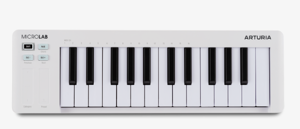 Arturia MicroLAB 3, hvítur - Tónastöðin - Allt fyrir tónlistarmanninn