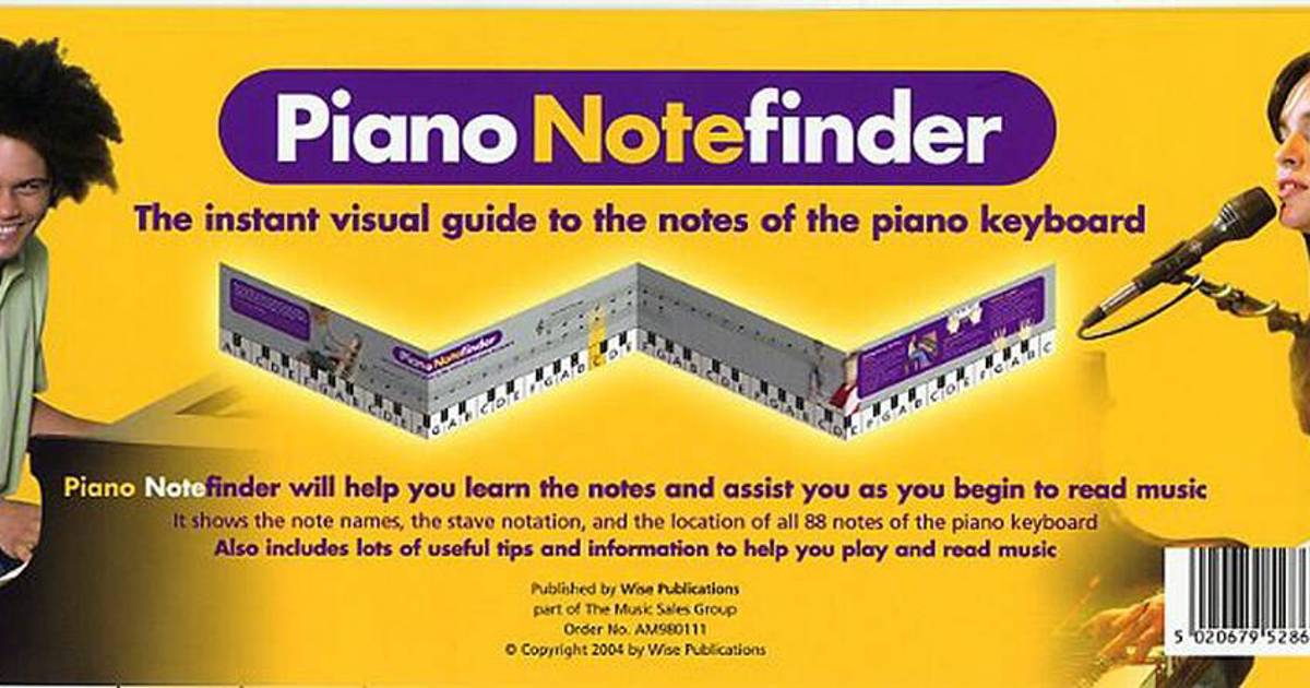 Piano Note Finder - Tónastöðin - Allt fyrir tónlistarmanninn