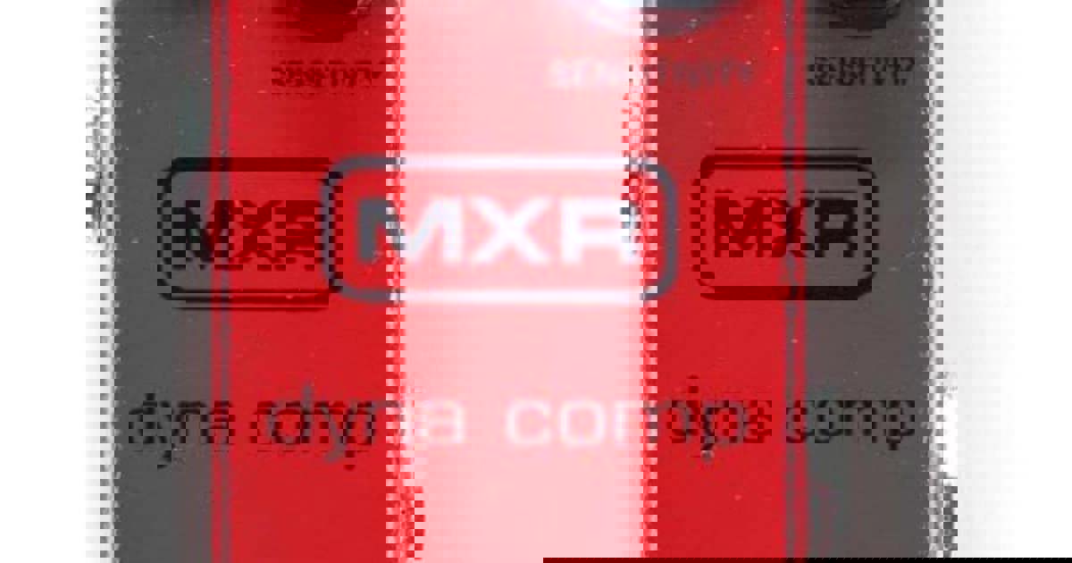 MXR Dyna Comp Mini - Compressor - Tónastöðin - Allt fyrir tónlistarmanninn
