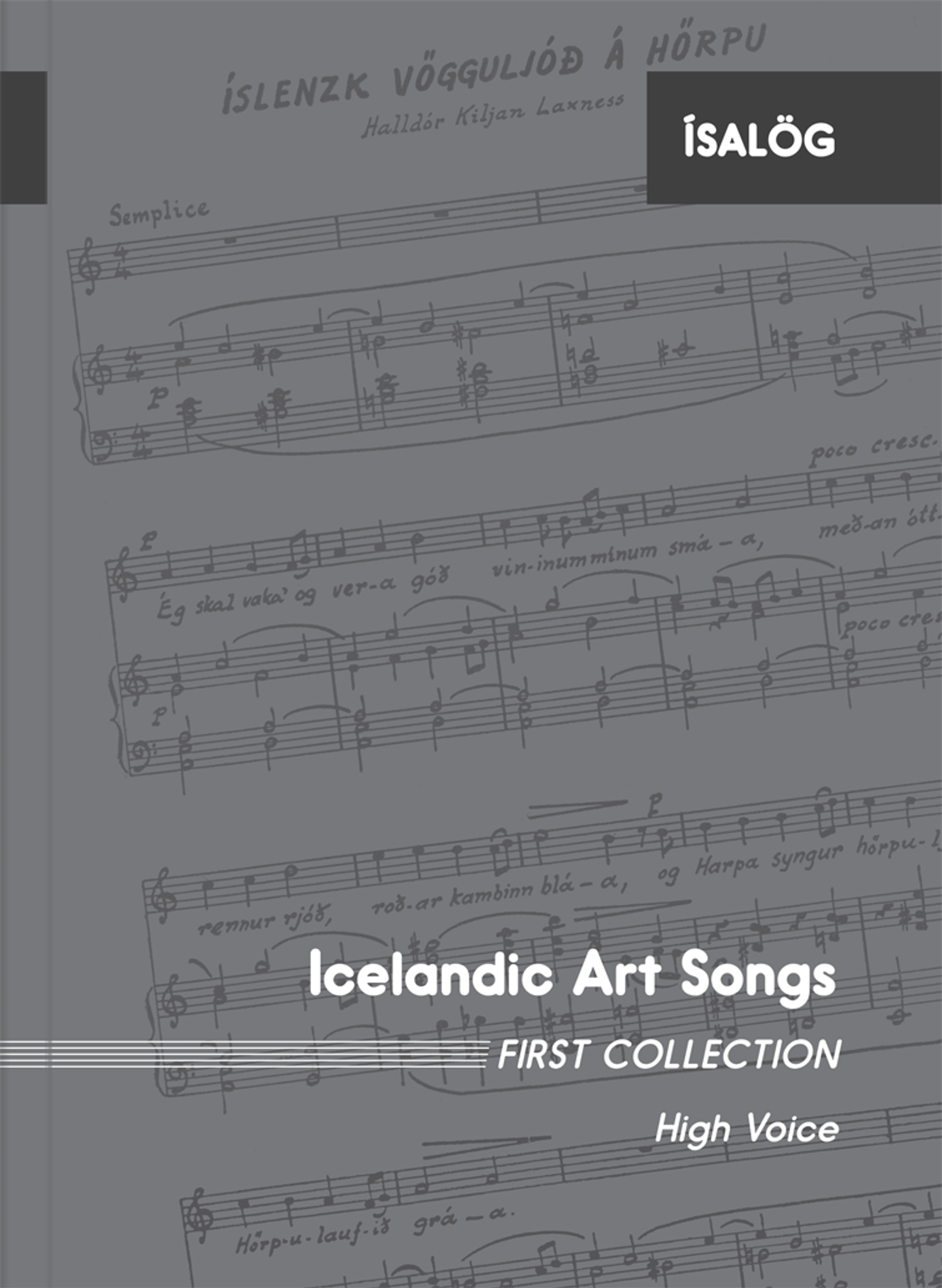 Icelandic Art Songs, High Voice - Tónastöðin - Allt fyrir tónlistarmanninn