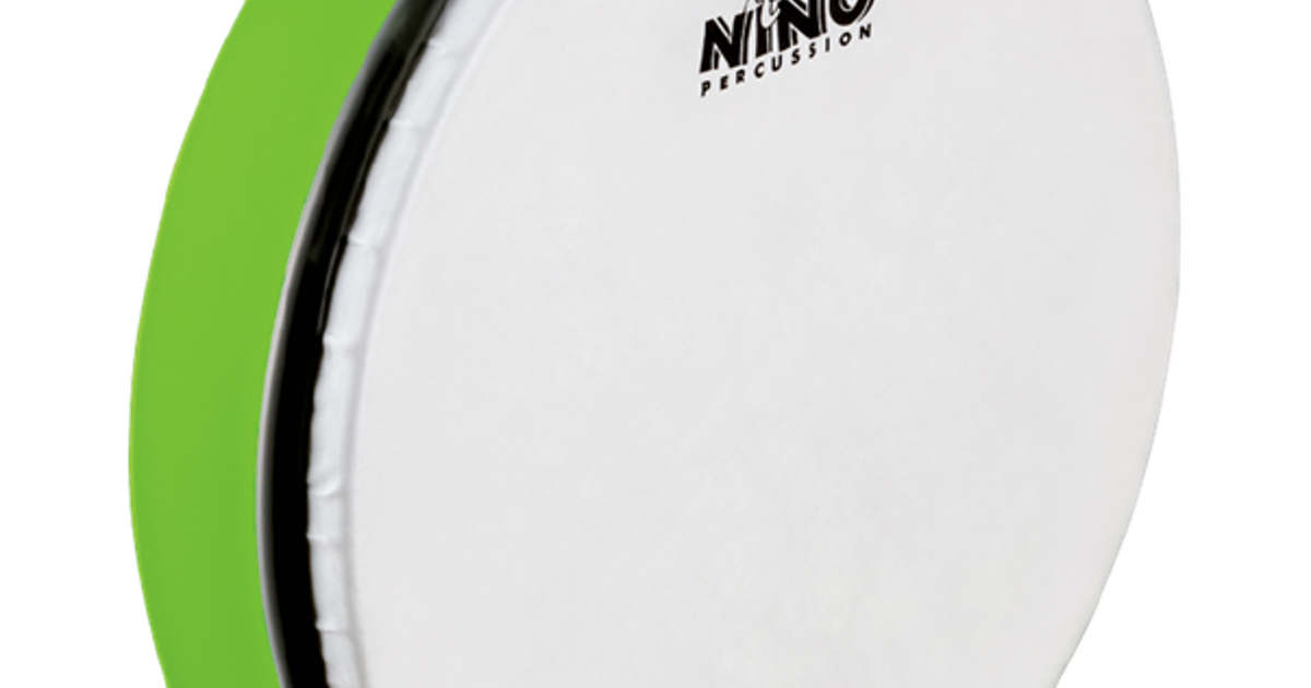 NINO ABS handtromma 10", græn - Tónastöðin - Allt fyrir tónlistarmanninn