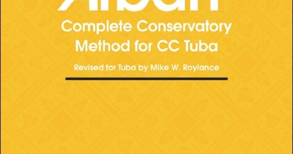 Arban: Complete Conservatory Method for CC Tuba - Tónastöðin - Allt fyrir tónlistarmanninn