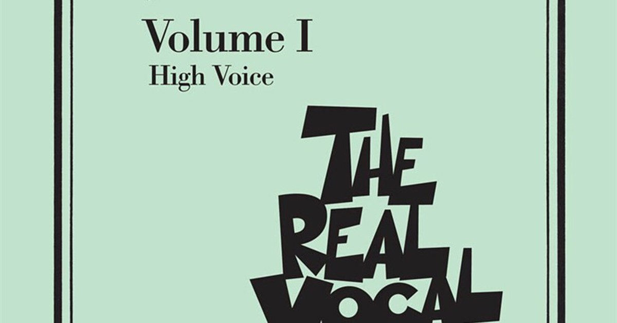 The Real Vocal Book - Volume 1 - High Voice - Tónastöðin - Allt fyrir ...