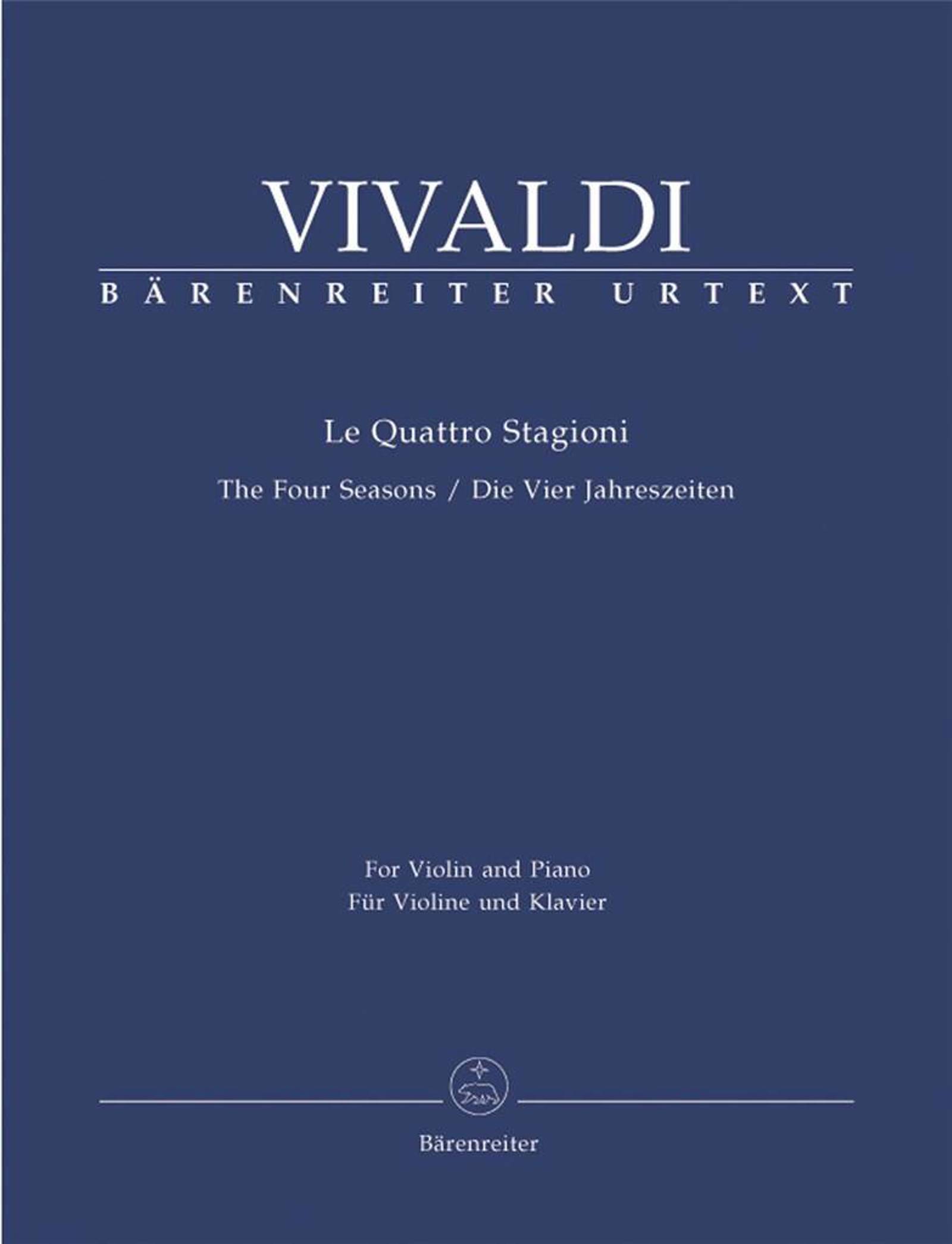 Vivaldi: The Four Seasons Op. 8, fiðla og píanó - Tónastöðin - Allt ...